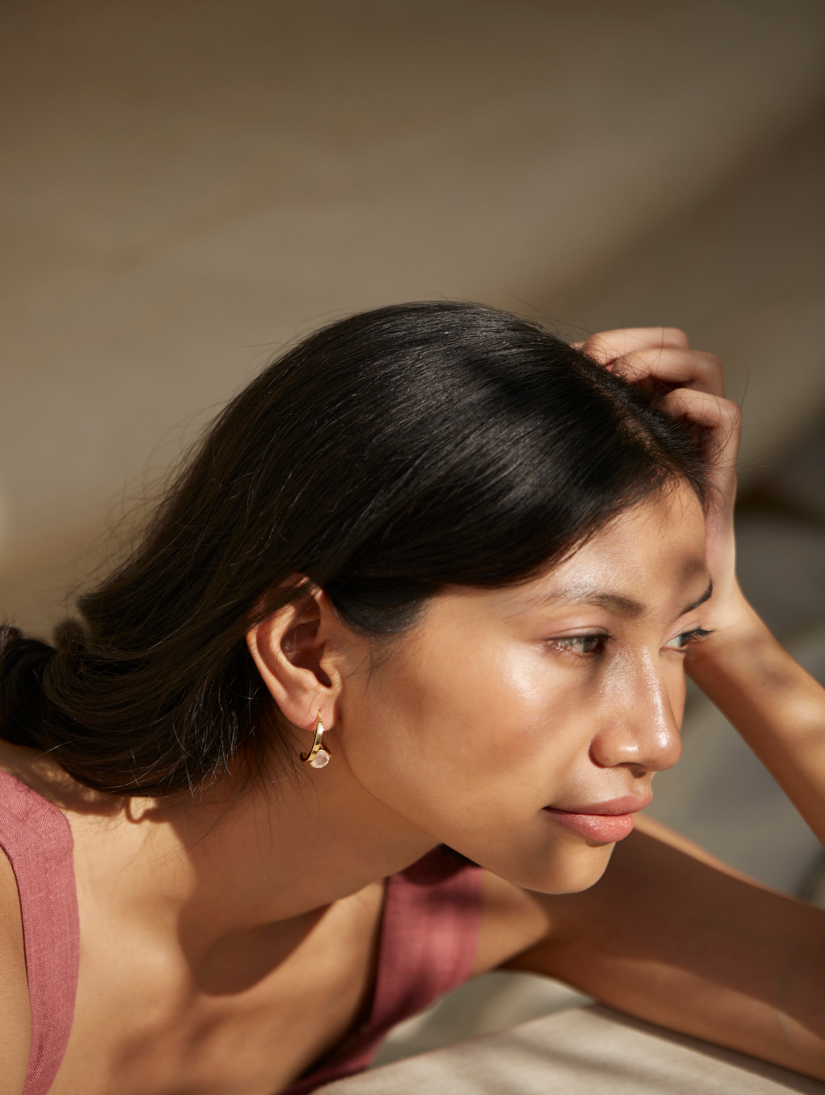 Mia Hoops - Rose – Manan