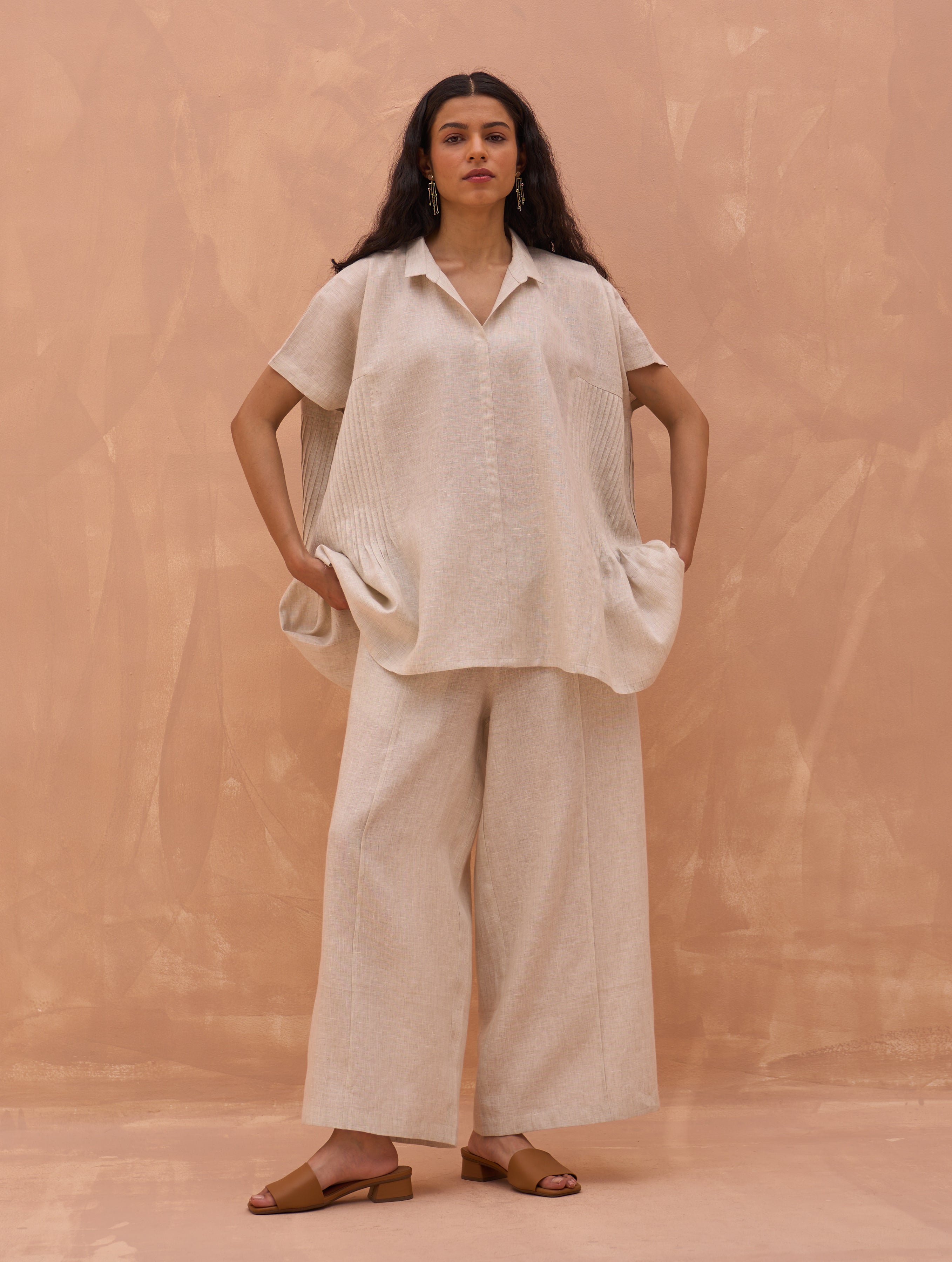 Explore Linen Two-Piece Sets for Effortless Style At – Manan