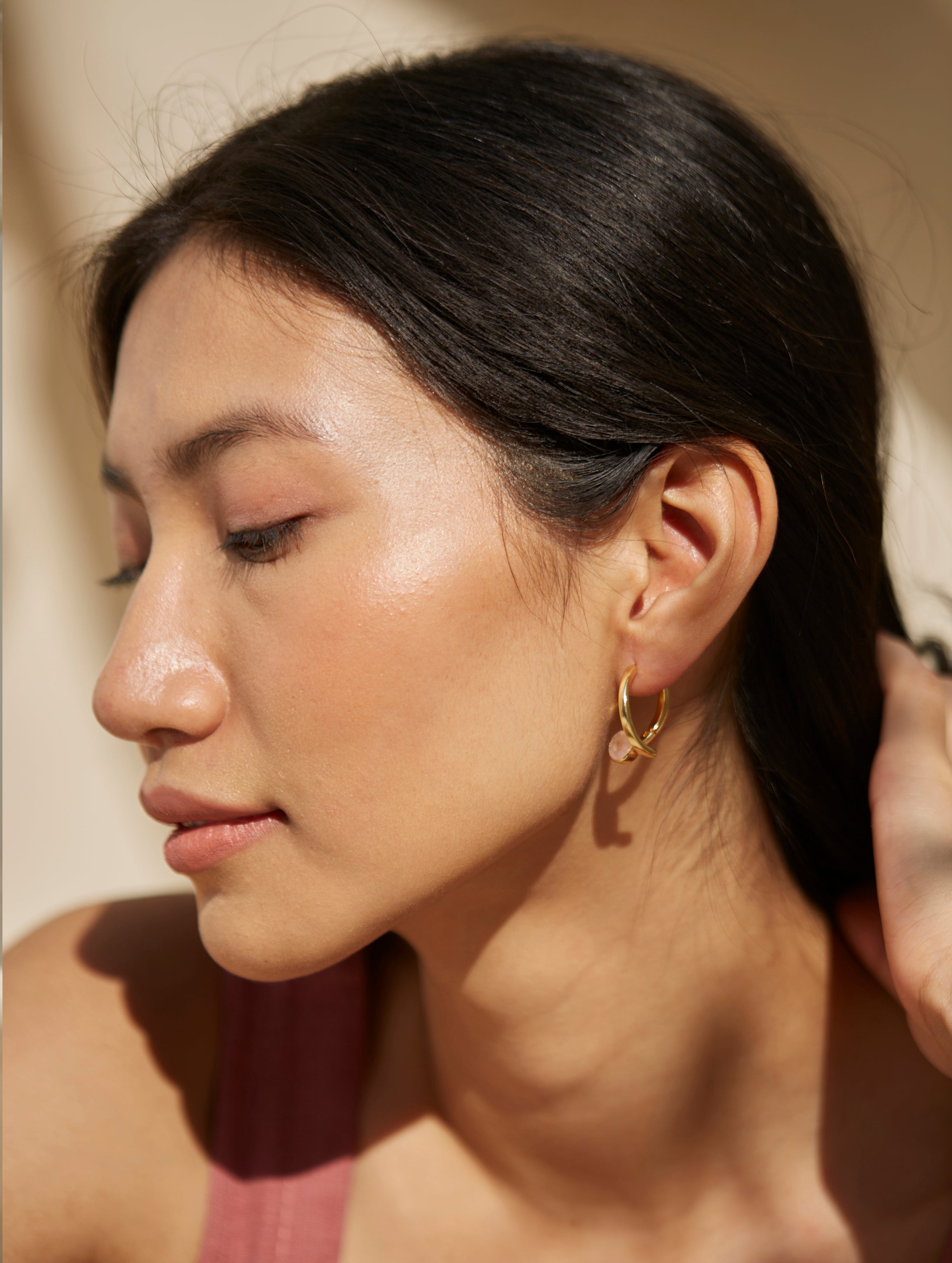 Mia Hoops - Rose – Manan