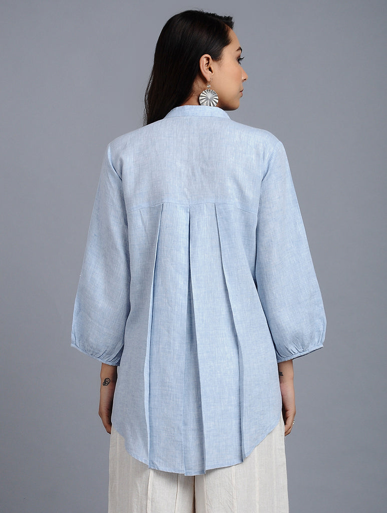 Shop Lenora Classic Linen Shirt for Women | Manan